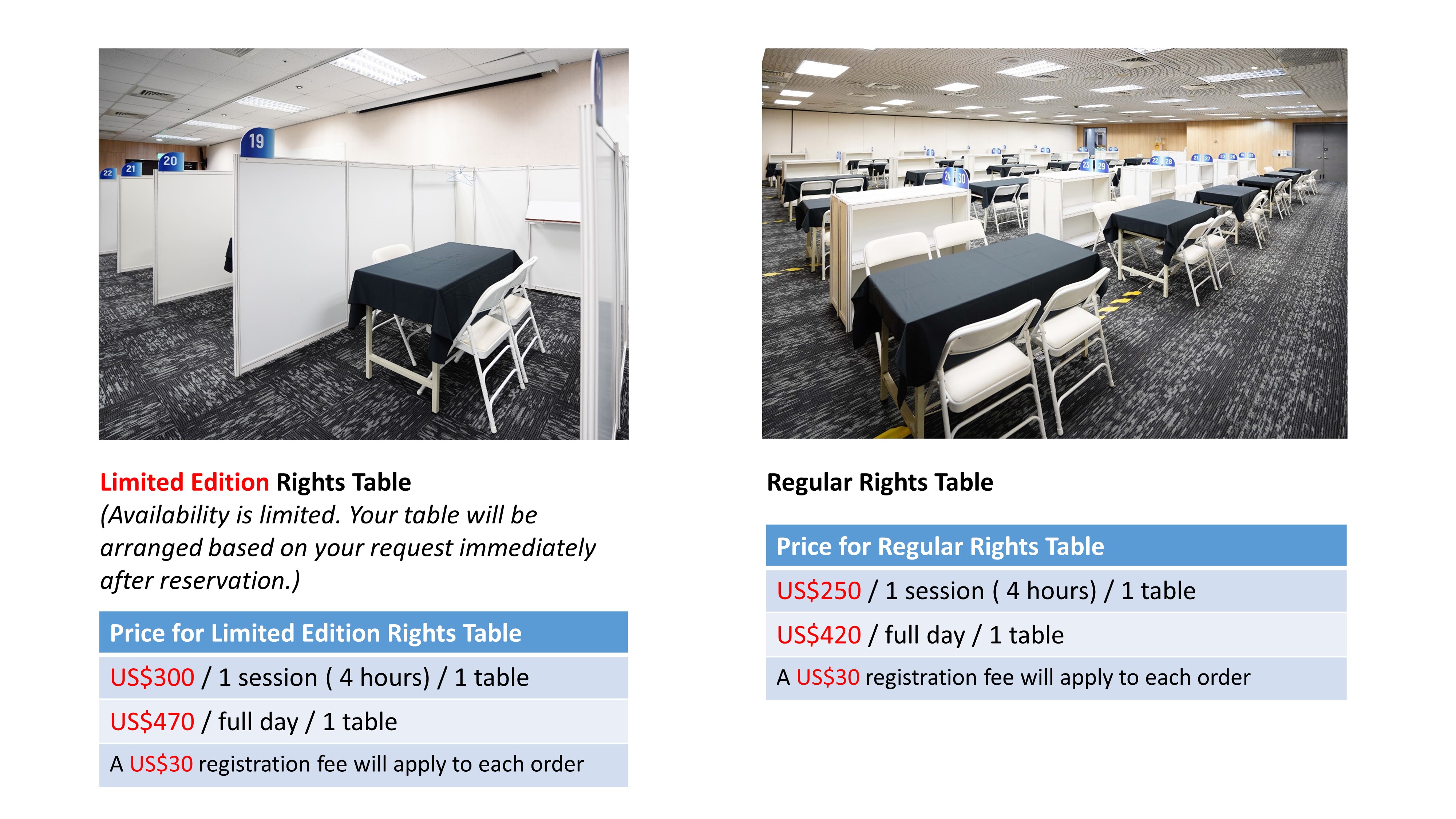 Reserve Your Table at the Rights Center @2026TIBE - TiBE 台北國際書展